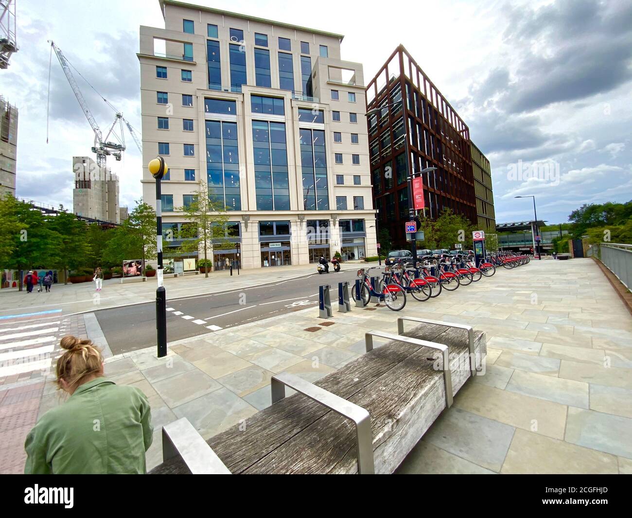 Battla Bridge Place, Kings Cross, London, United Kingdom Stock Photo ...