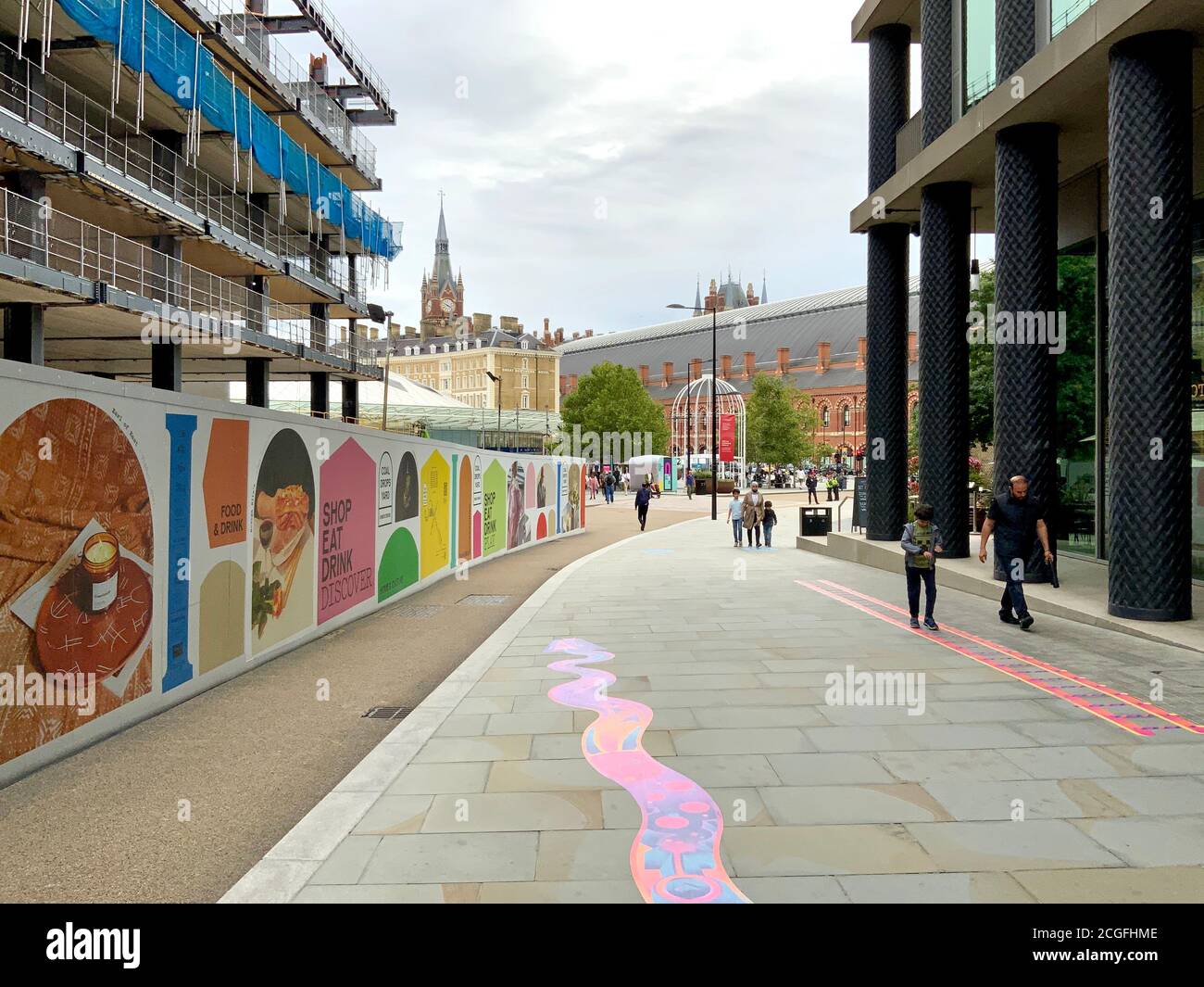 Battla Bridge Place, Kings Cross, London, United Kingdom Stock Photo ...