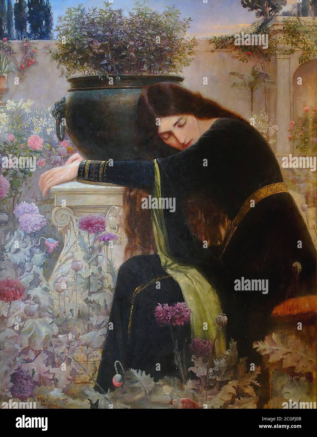 Manton George Henry Grenville - Isabella and the Pot of Basil - British ...