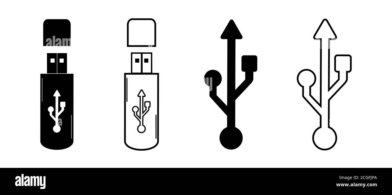 Electronic storage device Stock Vector Images - Alamy