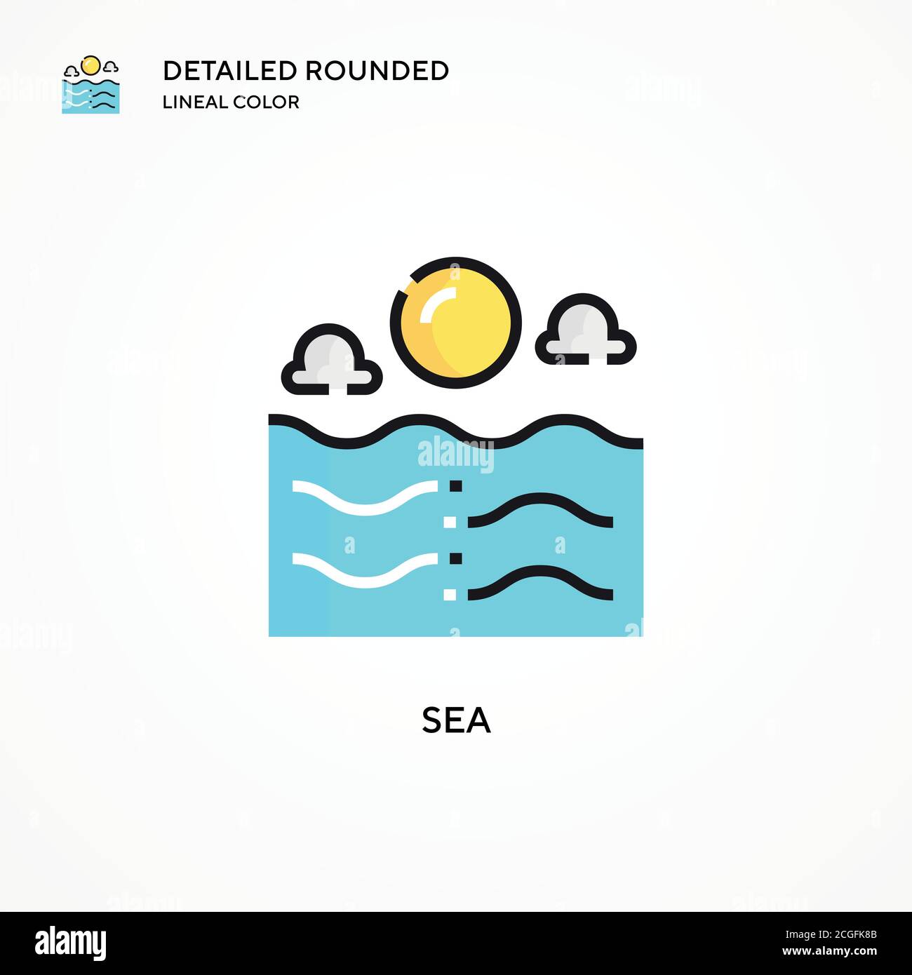 Ripple clouds Stock Vector Images - Alamy