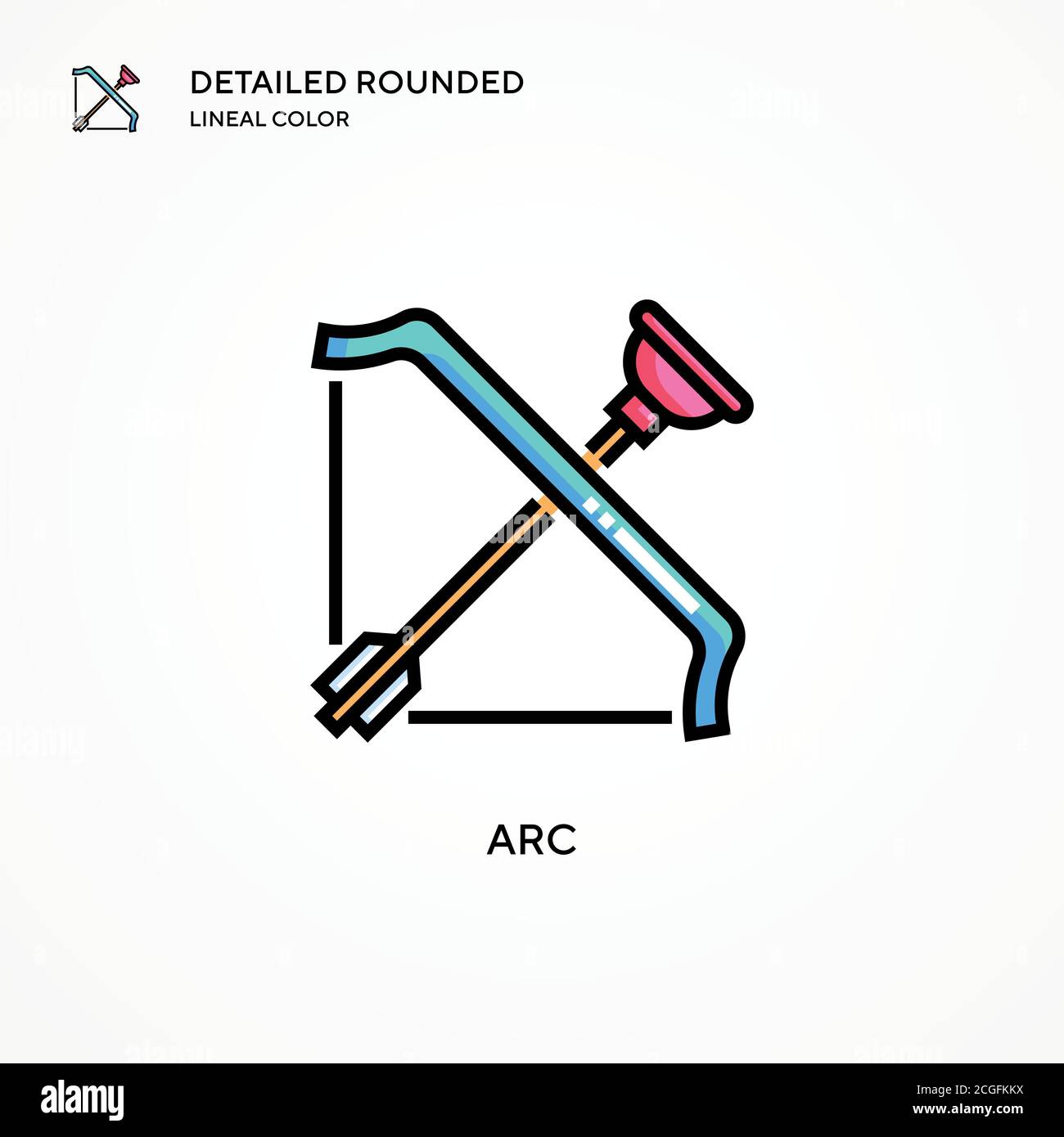 French circular architecture Stock Vector Images - Alamy