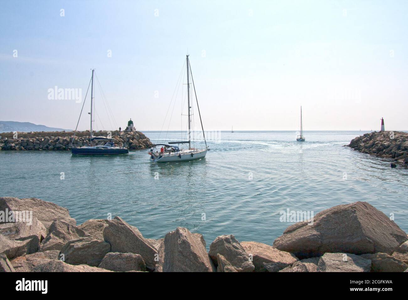 The channel connecting the town to the sea. The largest residential ...