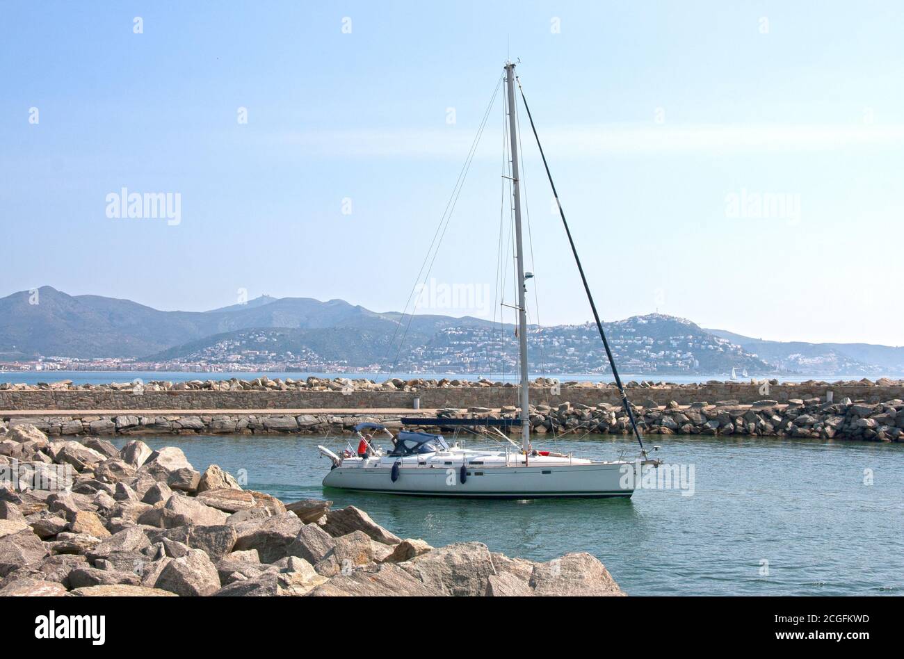 The channel connecting the town to the sea. The largest residential ...