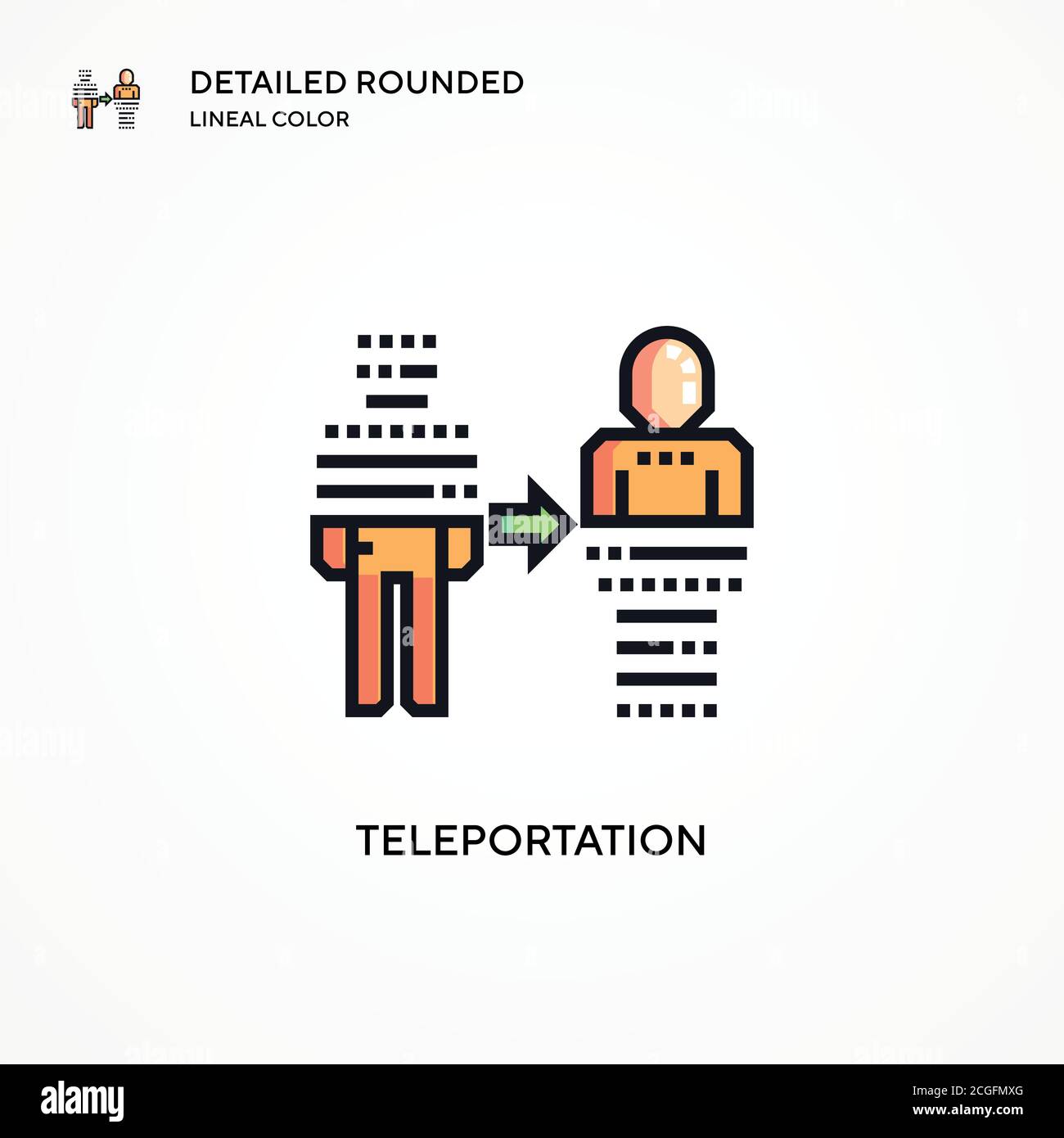 Teleportation icon vector vectors hi-res stock photography and images ...