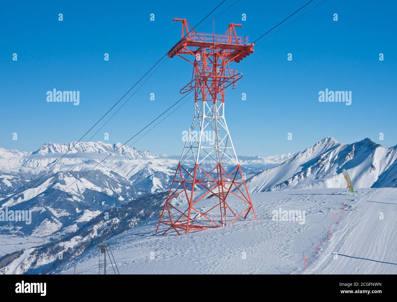 Ski resort of Kaprun, Kitzsteinhorn glacier. Austria Stock Photo - Alamy