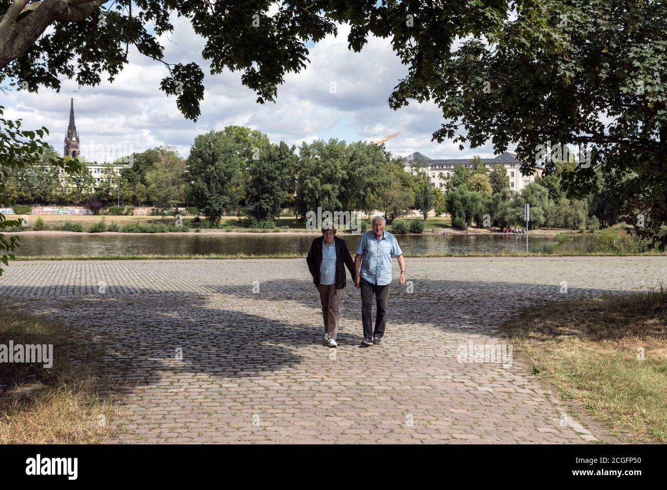 Retired old german couple hi-res stock photography and images - Alamy