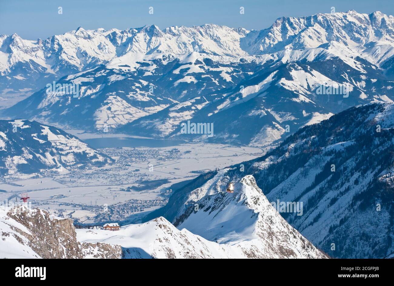 Ski resort of Kaprun, Kitzsteinhorn glacier. Austria Stock Photo - Alamy
