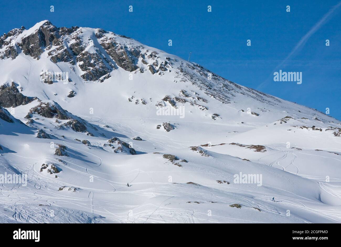 Ski resort of Kaprun, Kitzsteinhorn glacier. Austria Stock Photo - Alamy