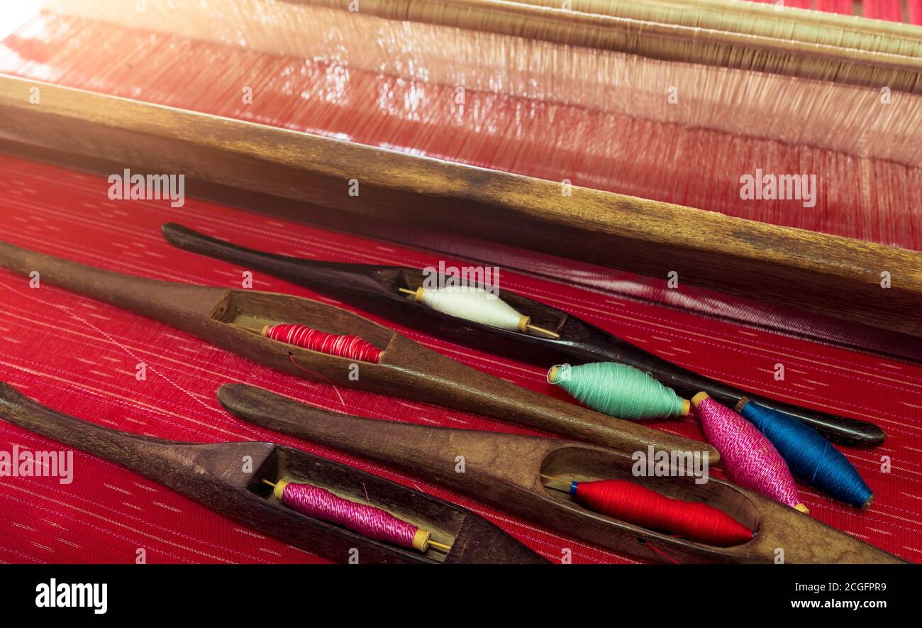 Shuttle weaving machine hi-res stock photography and images - Alamy