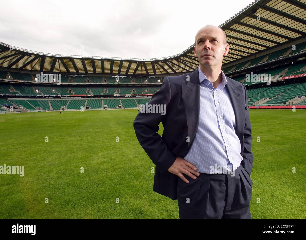 CLIVE WOODWARD AT TWICKENHAM RUGBY GROUND, BRITAIN - 01 JUL 2004 PHOTO ...