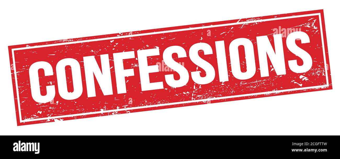 Confessions word hi-res stock photography and images - Alamy