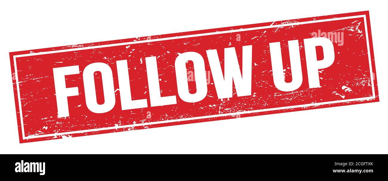 Follow up stamp Cut Out Stock Images & Pictures - Alamy