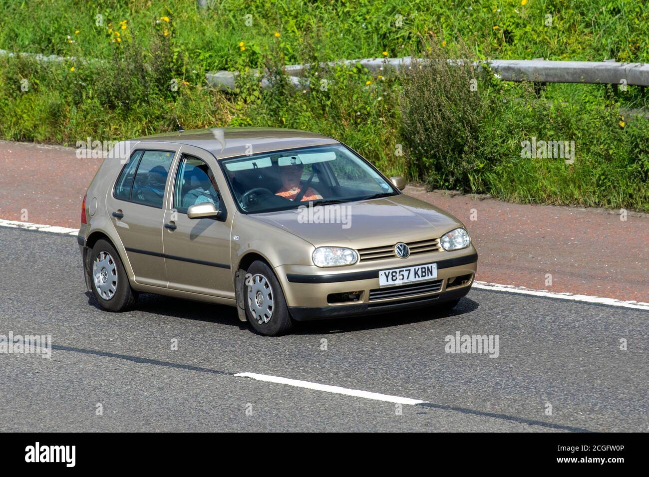 Beige volkswagen golf hi-res stock photography and images - Alamy
