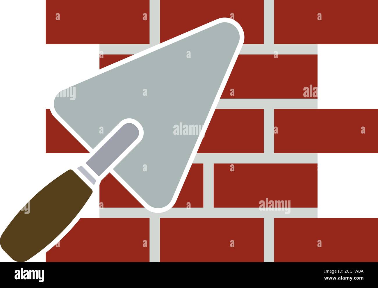 Vector single brick texture hi-res stock photography and images - Alamy