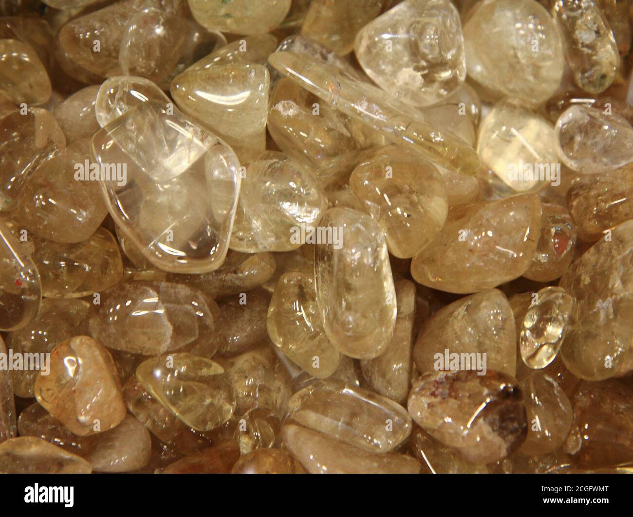 citrine mineral as nice natural gems background Stock Photo - Alamy