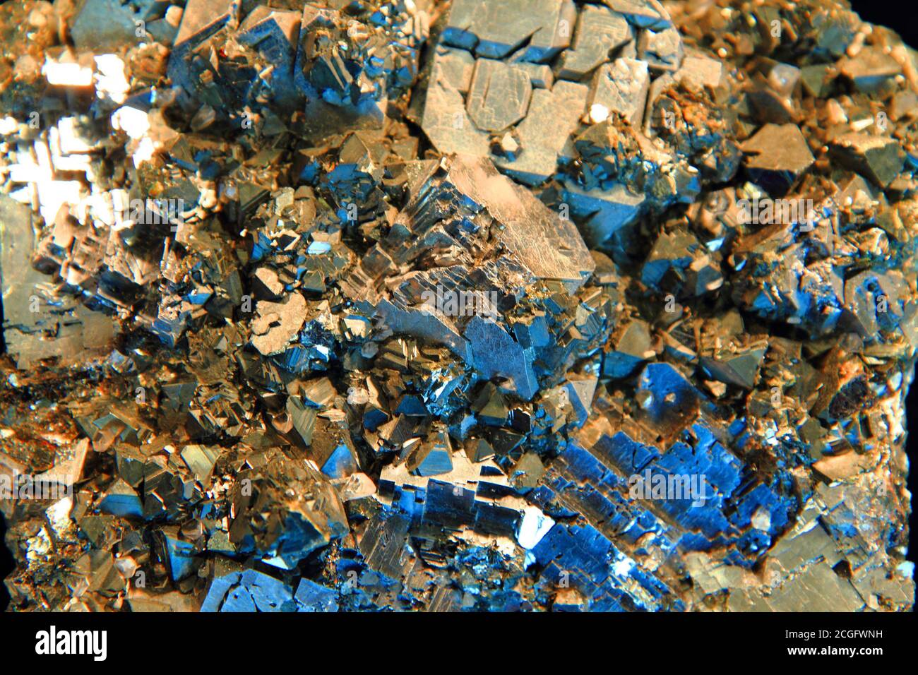 natural lead crystal texture as nice mineral background Stock Photo - Alamy