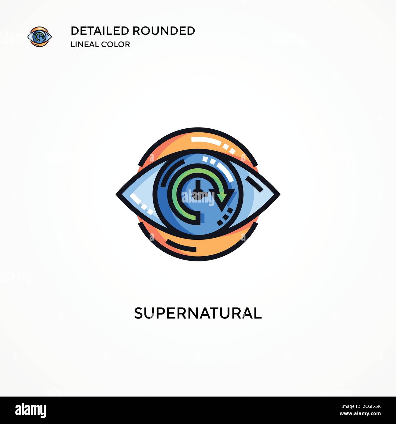 Supernatural power vector vectors Stock Vector Images - Alamy