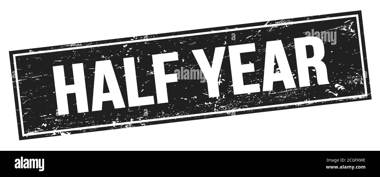 Half year stamp Cut Out Stock Images & Pictures - Alamy