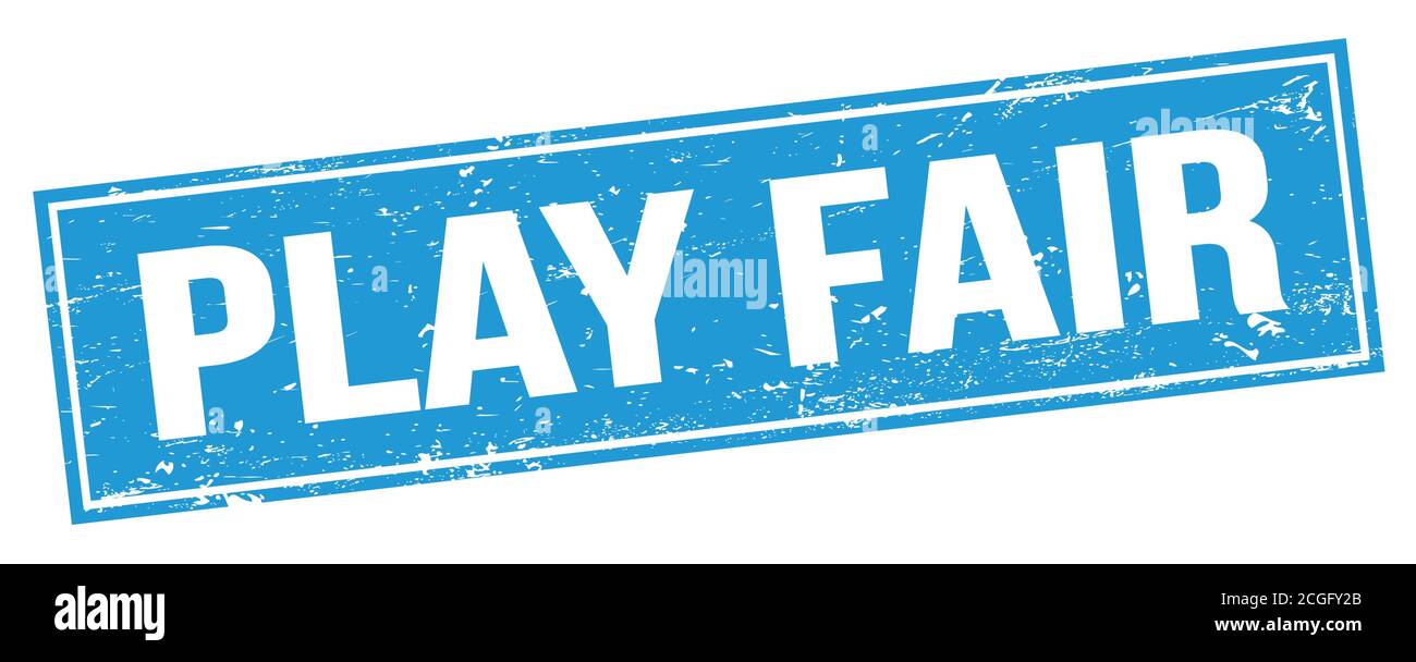 Play fair text hi-res stock photography and images - Alamy