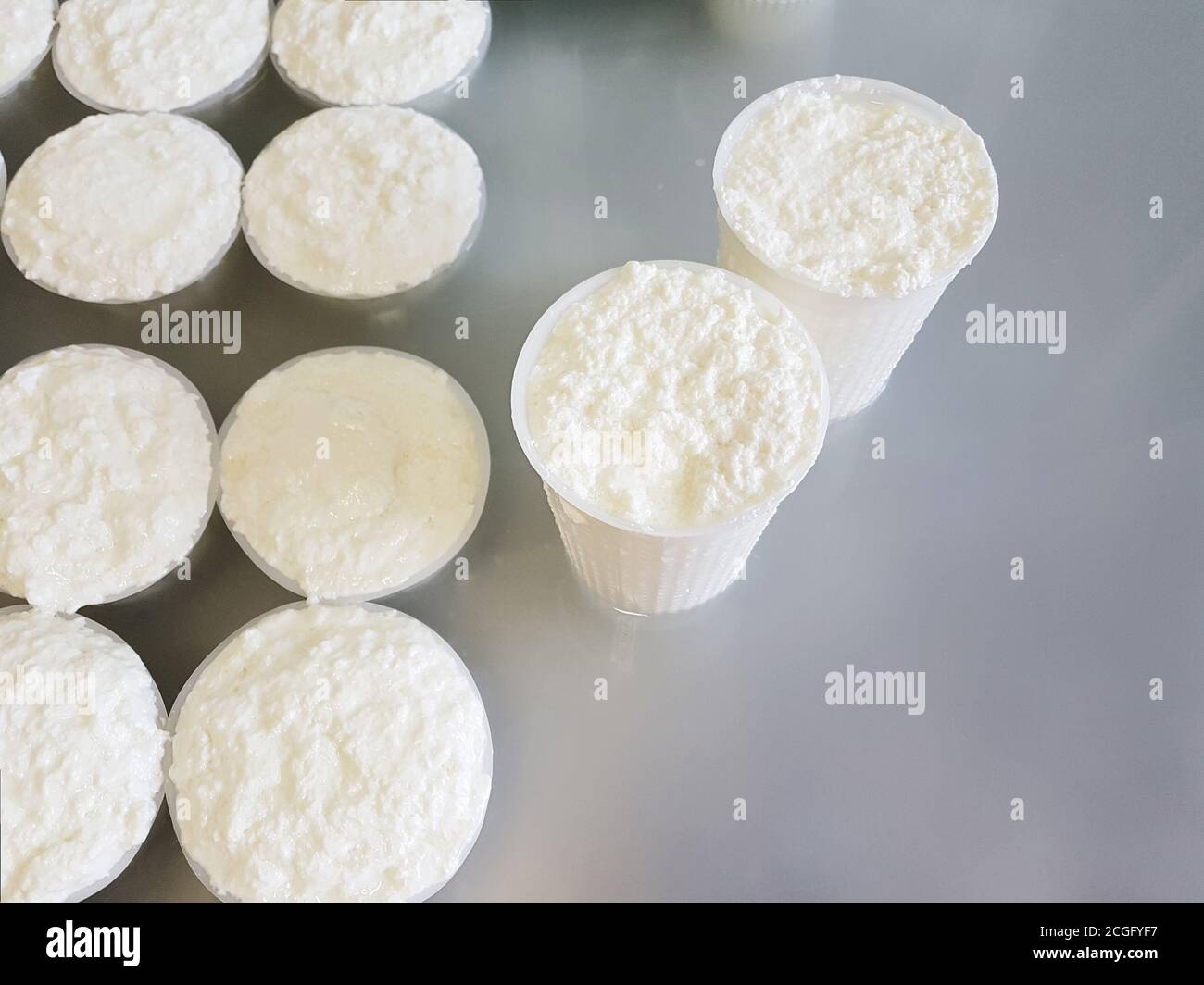 Italy cheese making ricotta hi-res stock photography and images - Alamy