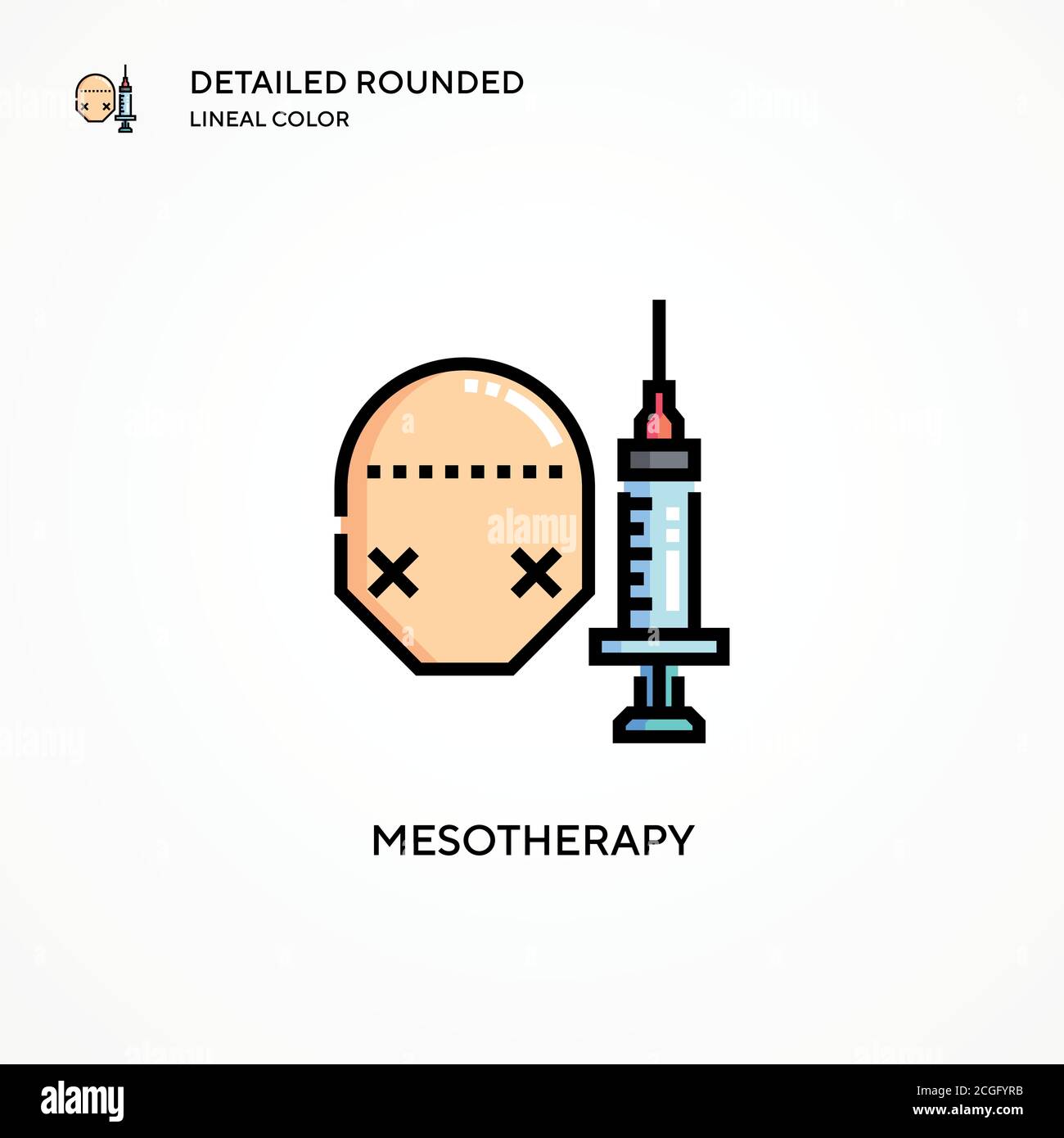 Mesotherapy vector vectors hi-res stock photography and images - Alamy