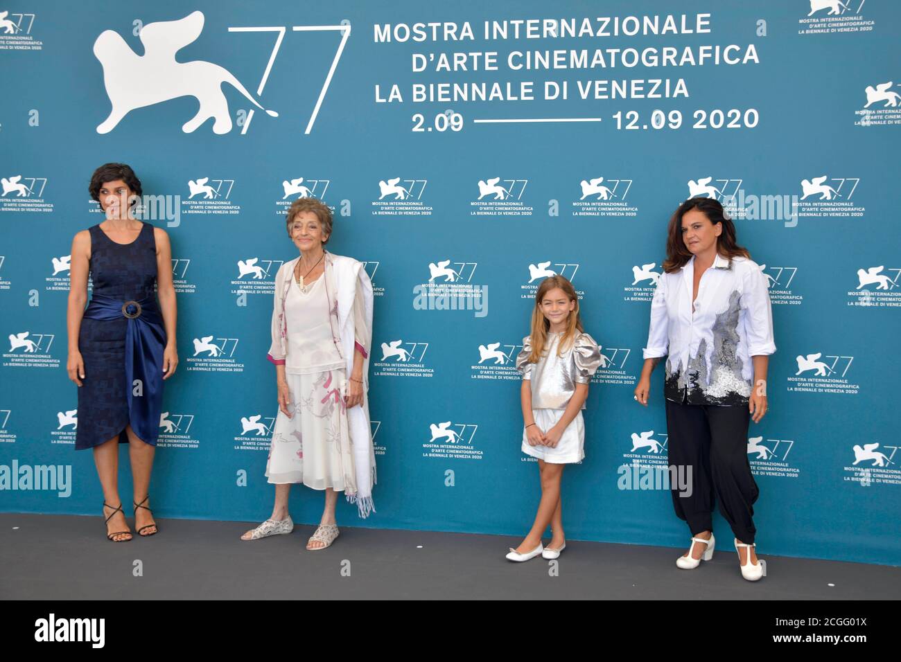 77th Venice Film Festival 2020, Photocall Fil Le Sorelle Macaluso ...