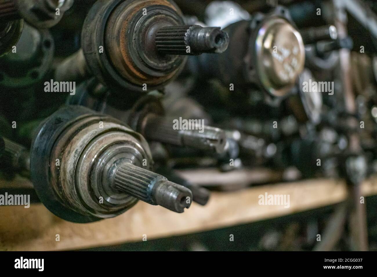 Used spare parts, disassembly. Old car parts suitable for future use ...