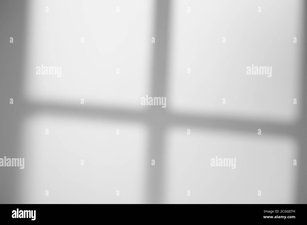 Shadow overlay effect. Shadows of window frames, bars and lines on the ...