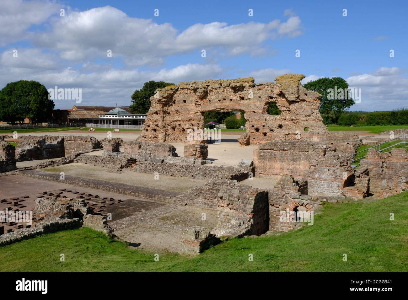 Wroxeter Roman City, Roman Villa, Shropshire, England, Farmhouse ...