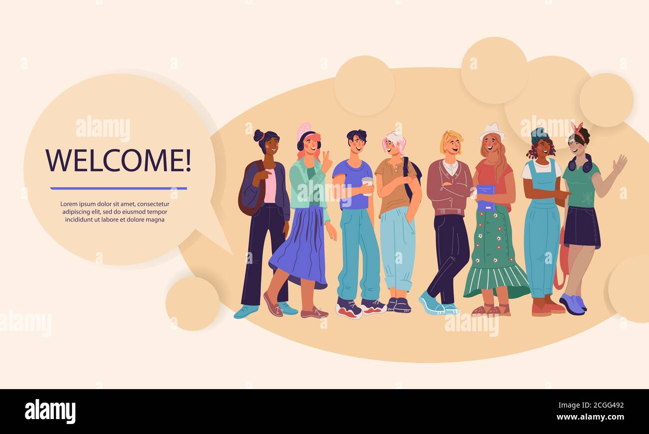 Welcome To The Group Banner