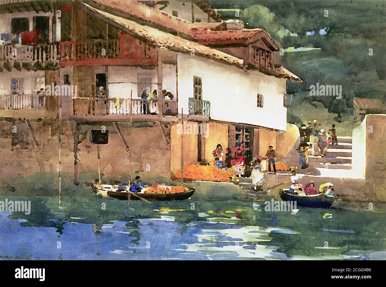 Melville Arthur - Orange Market Puerta De Los Pasajes - British School ...