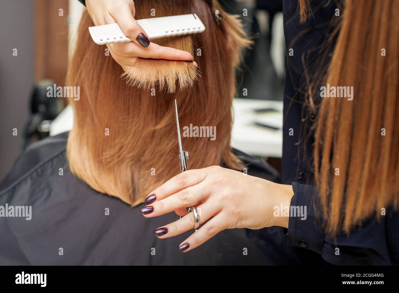 Cut end of the lock hi-res stock photography and images - Alamy