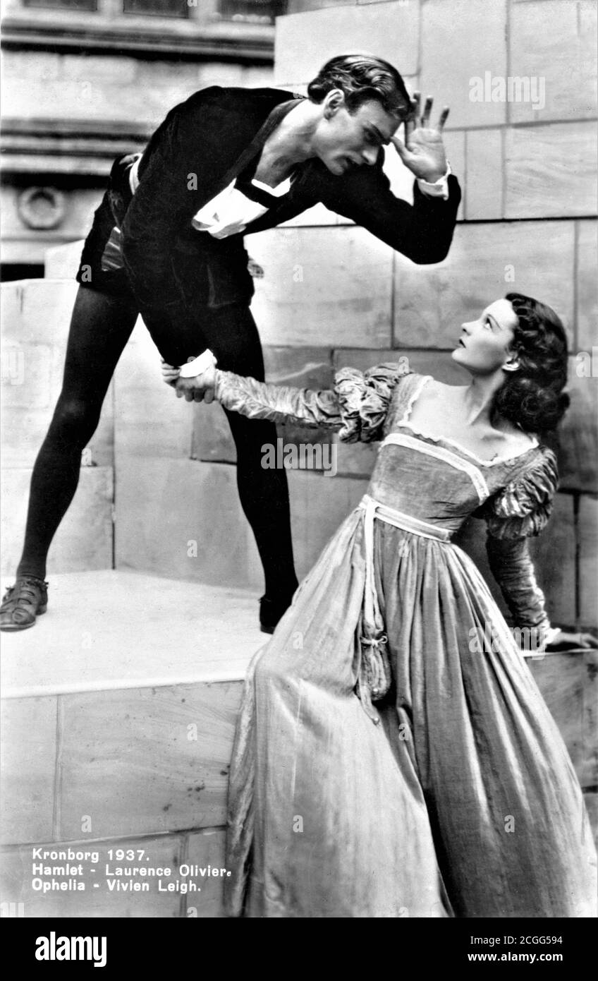 Laurence Olivier Hamlet Ophelia