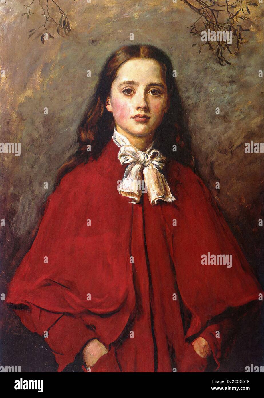 Millais John Everett - Bright Eyes - British School - 19th Century ...