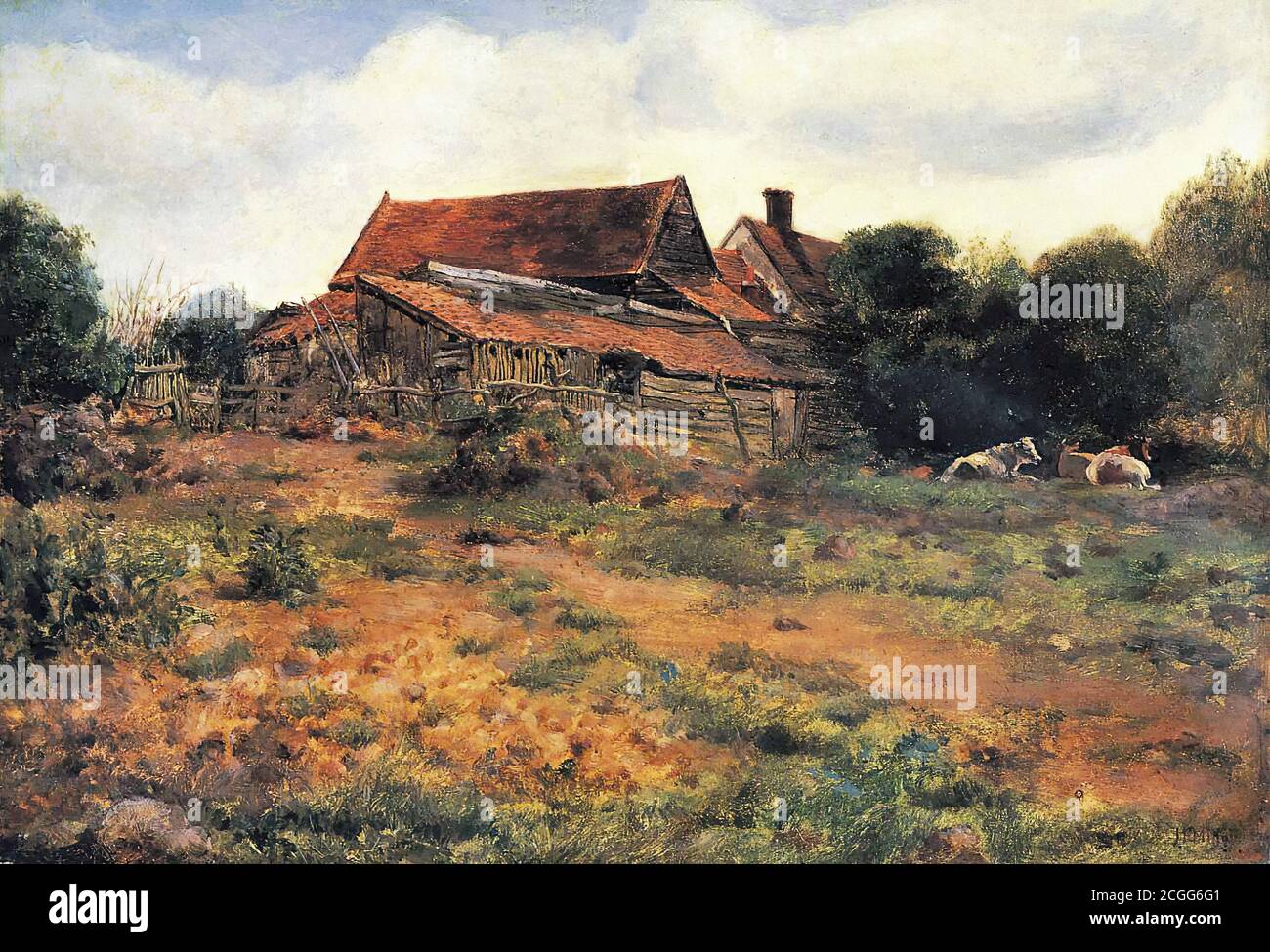 Millais John Everett - Landscape Hampstead - British School - 19th ...