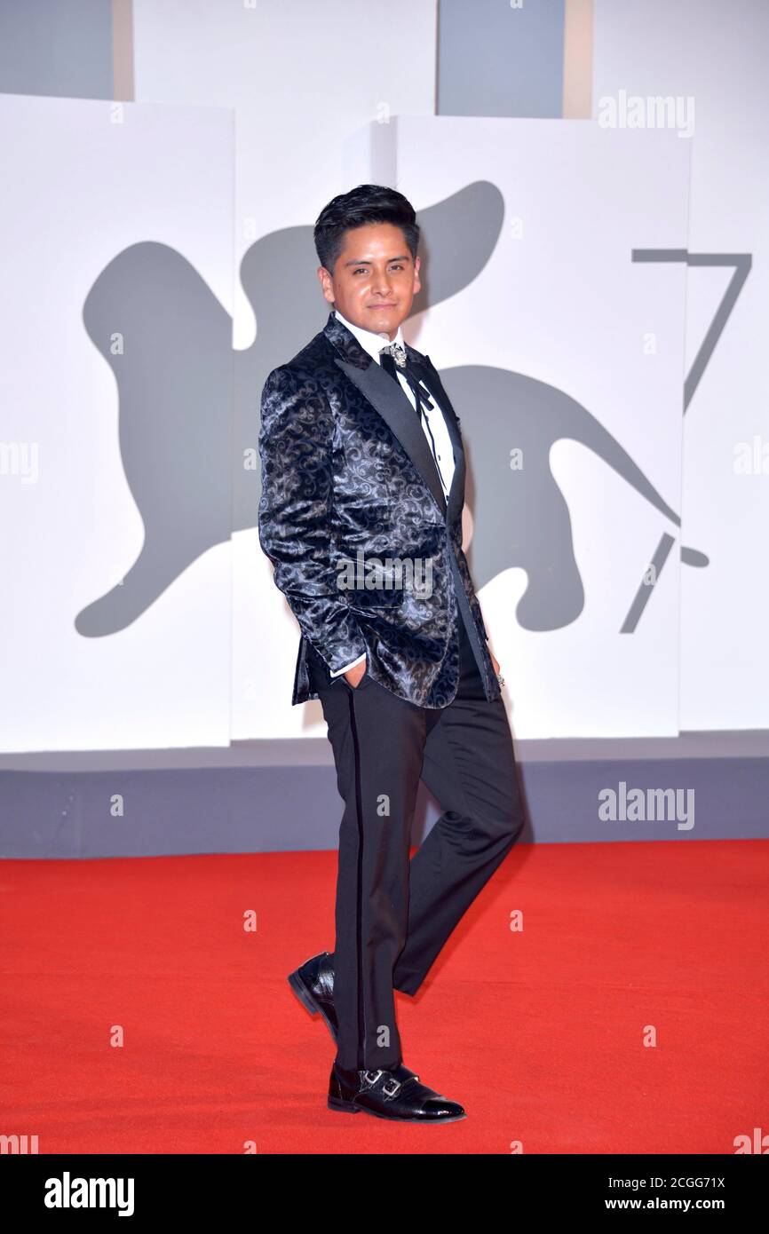 77th Venice Film Festival 2020, Red Carpet Film New Order. Pictured ...