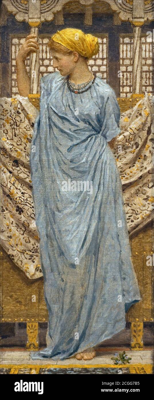 Moore Albert Joseph - Forget-Me-Nots - British School - 19th Century ...