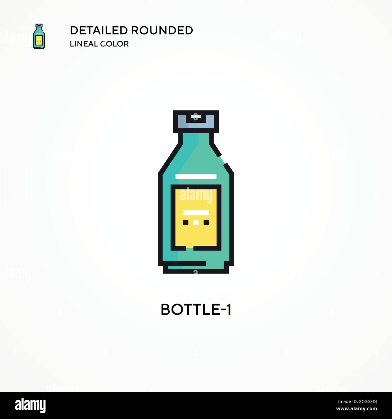 1 liter bottle Stock Vector Images - Alamy