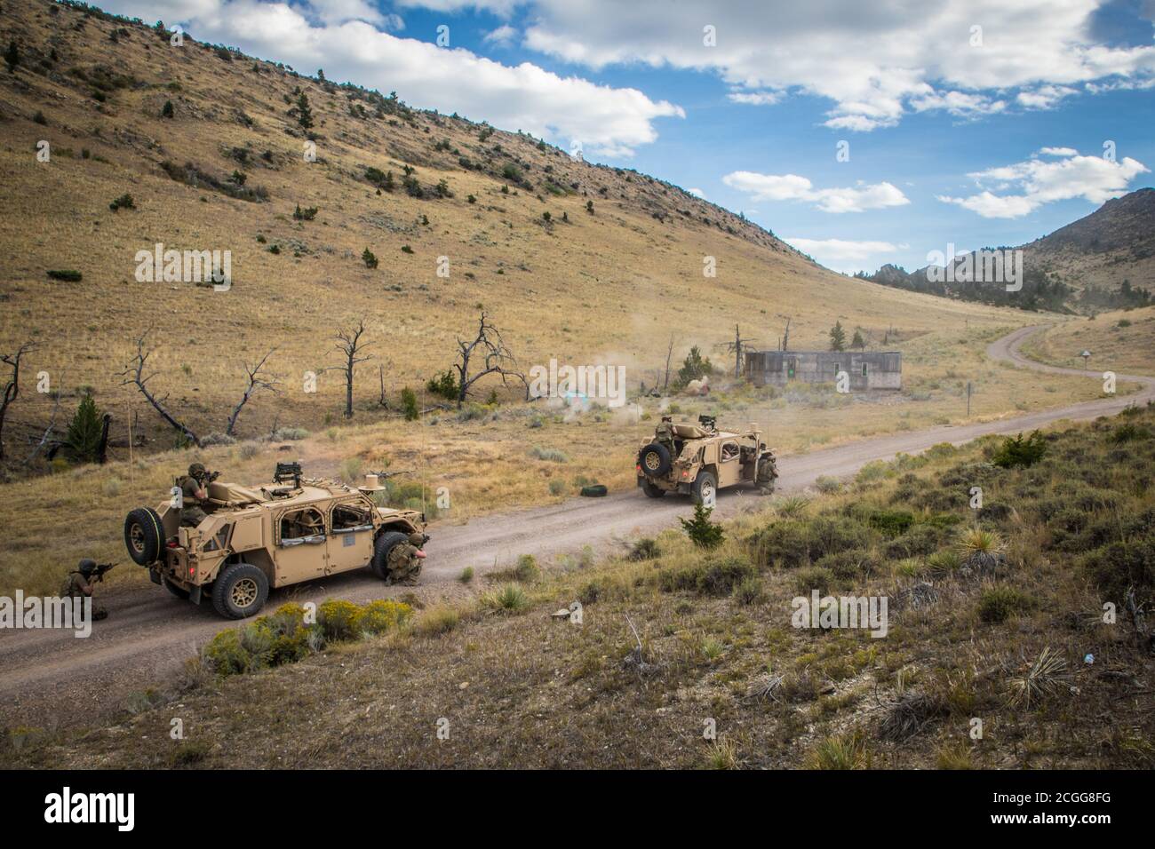 FORT WILLIAM HENRY HARRISON, Mont. –Special Forces Soldiers alongside ...