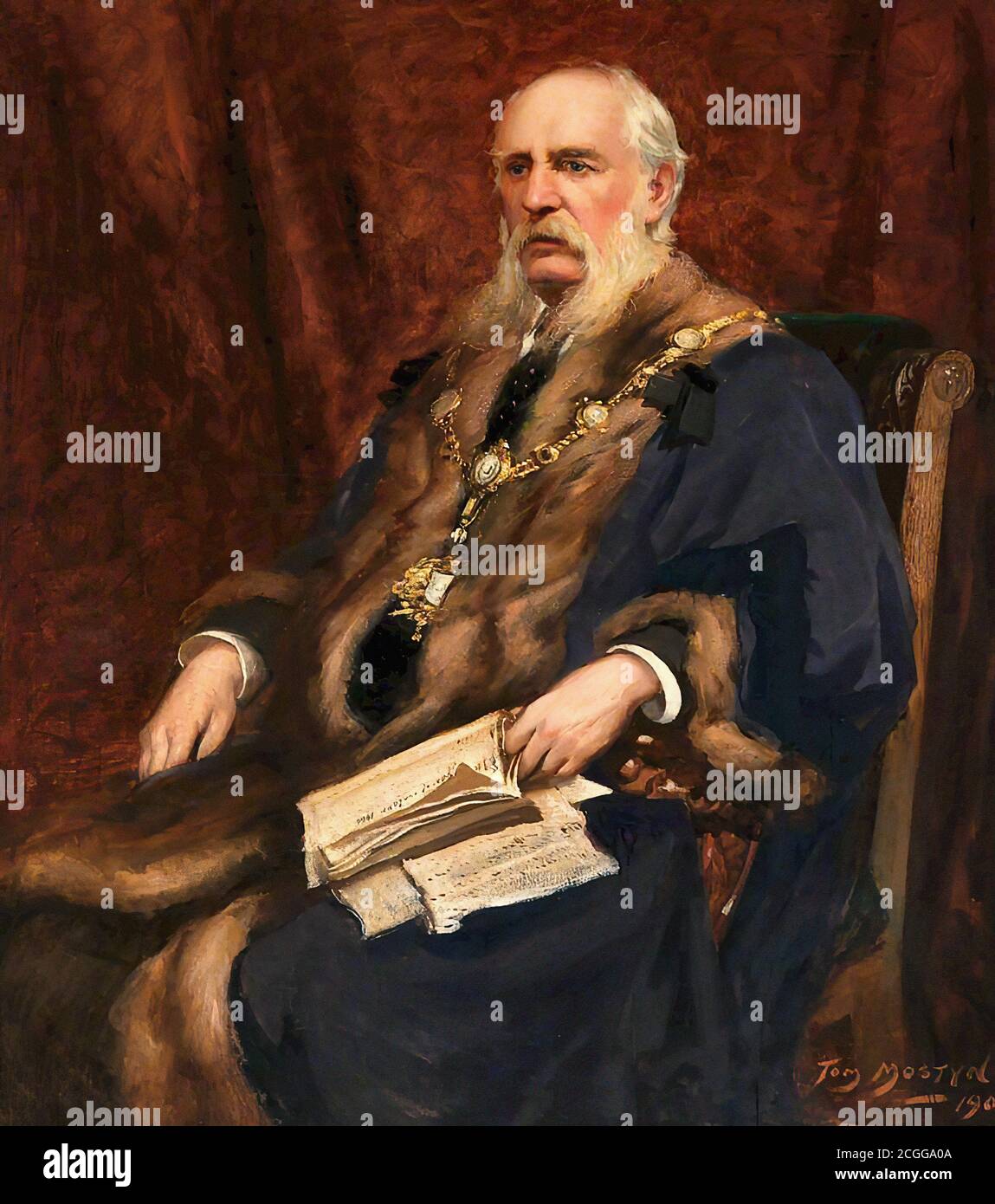 Mostyn Tom - Lieutenant Colonel Henry Fishwick - British School - 19th ...