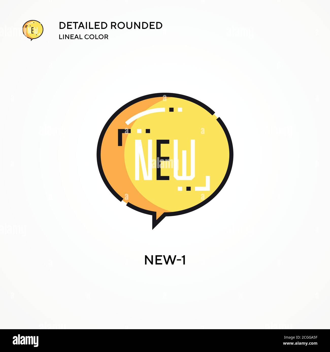 New-1 vector icon. Modern vector illustration concepts. Easy to edit ...