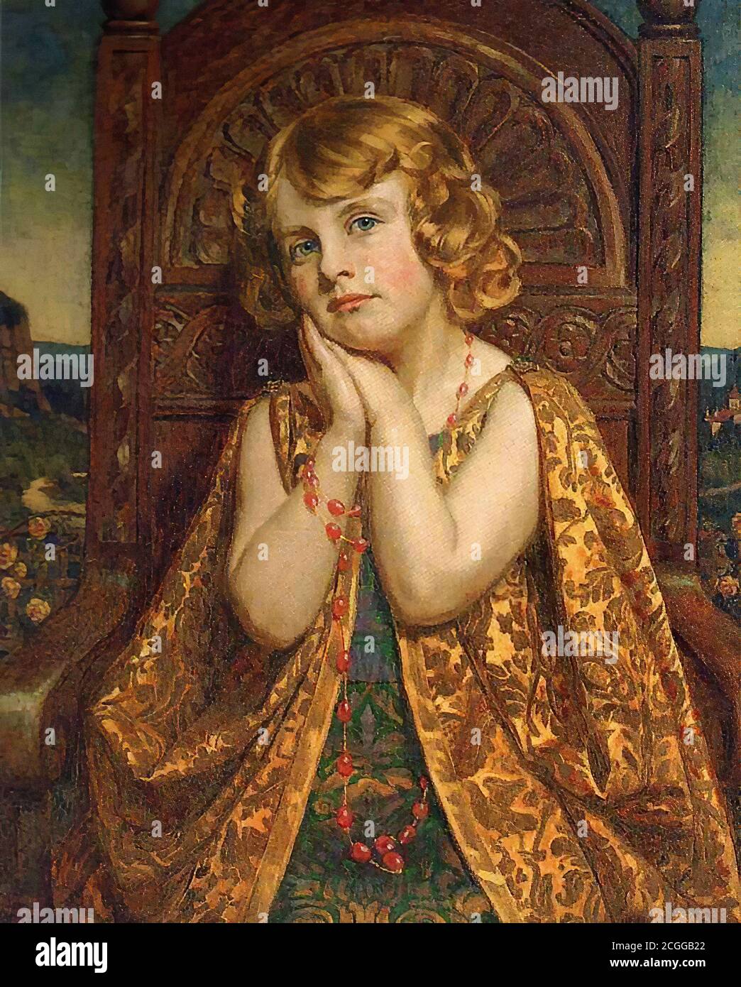 Munns John Bernard - the Lonely Princess - British School - 19th ...
