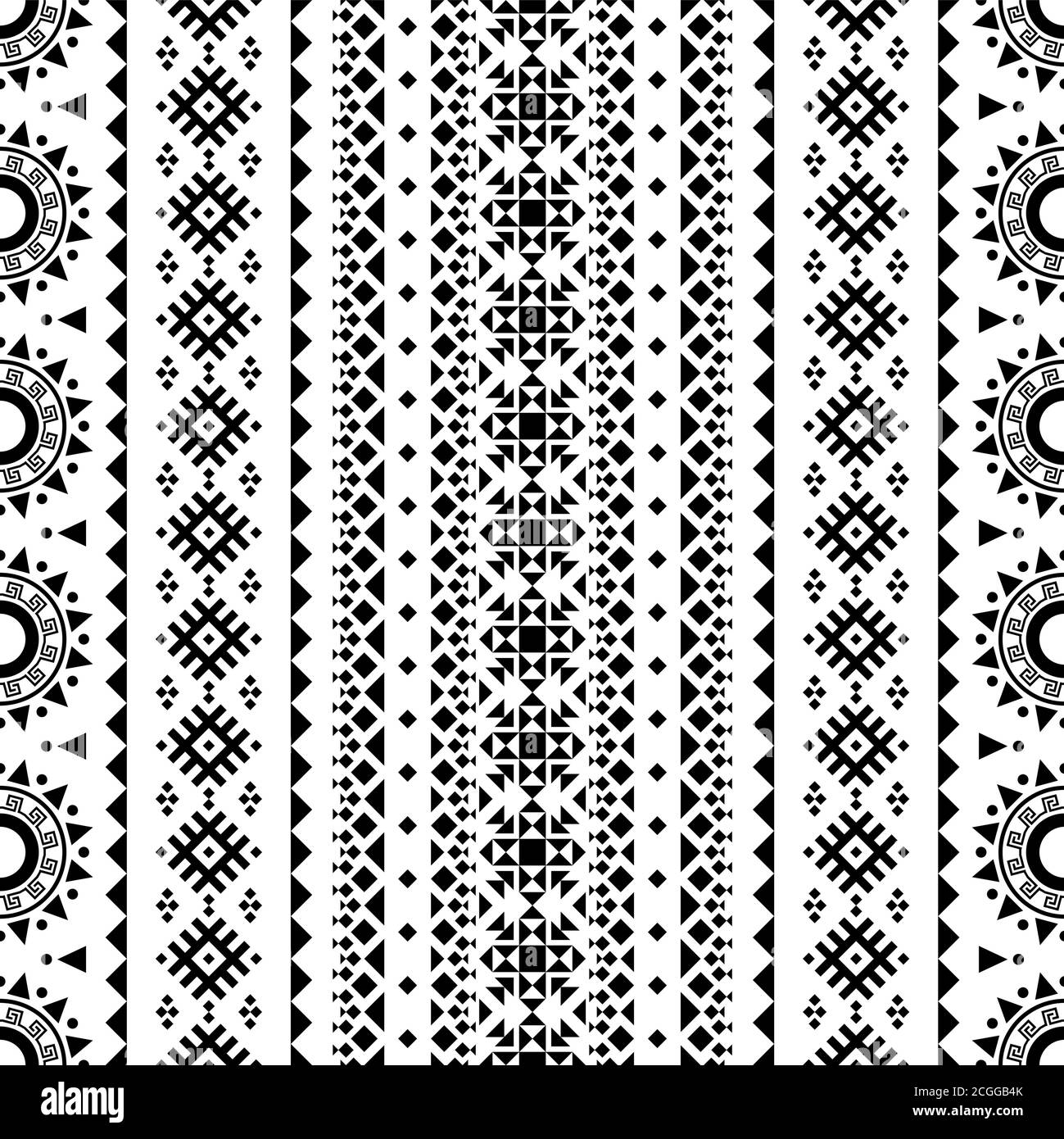 Seamless ethnic pattern texture background design vector Stock Vector ...