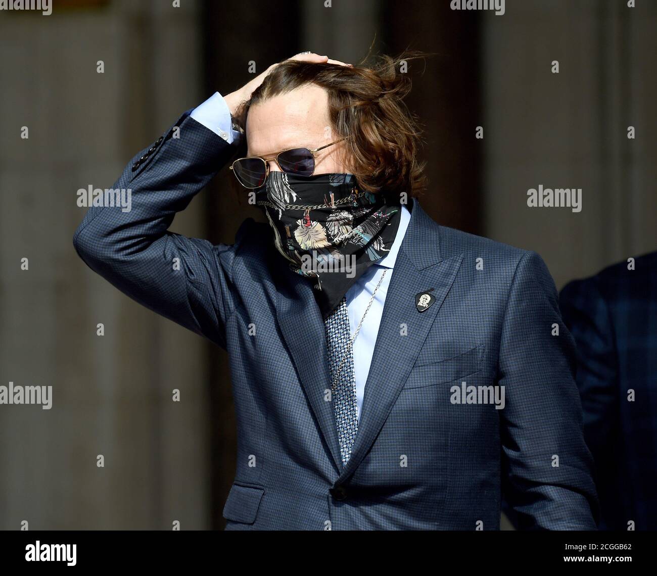 Johnny depp court london hi-res stock photography and images - Alamy