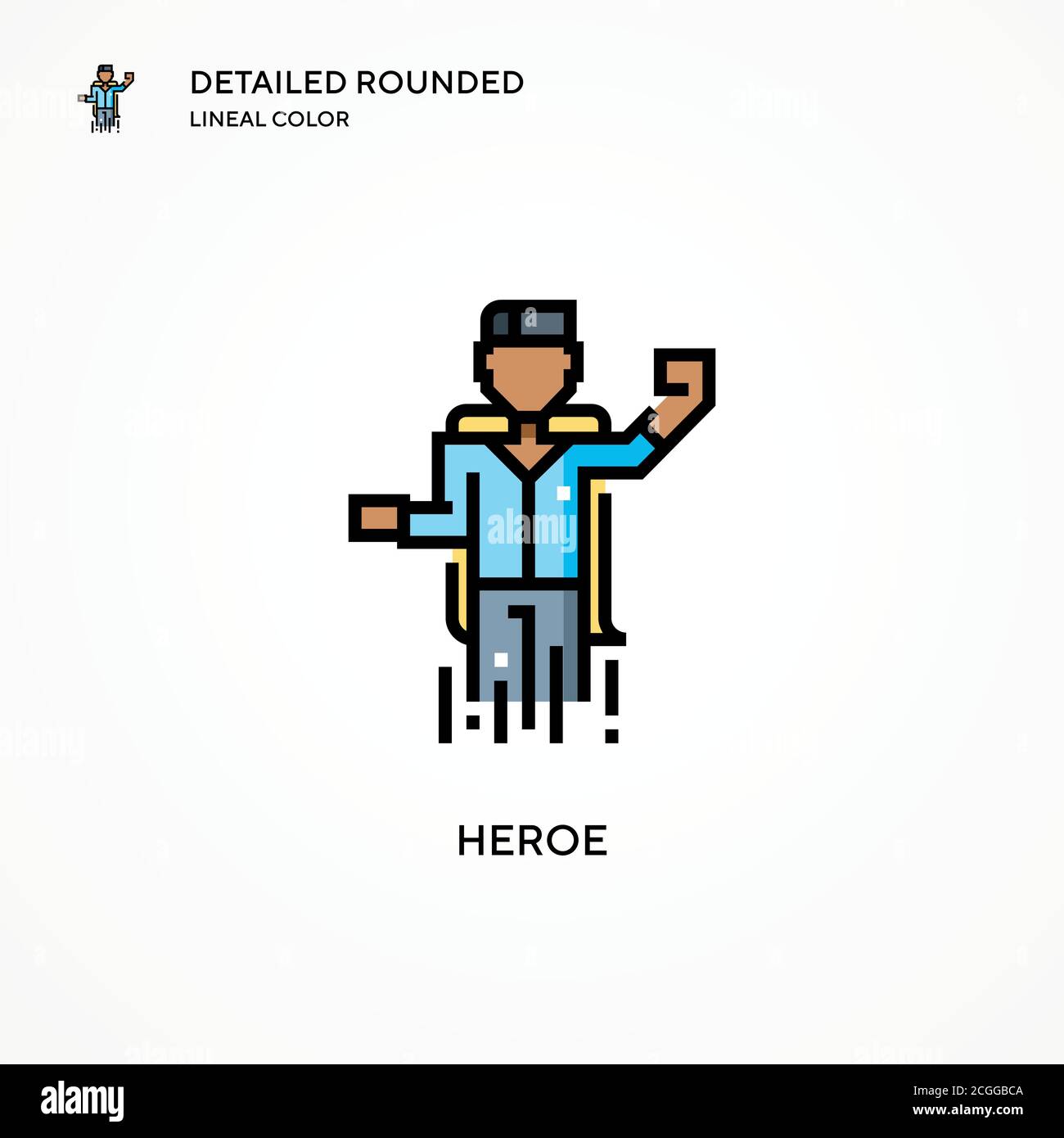 Heroe heroic Stock Vector Images - Alamy
