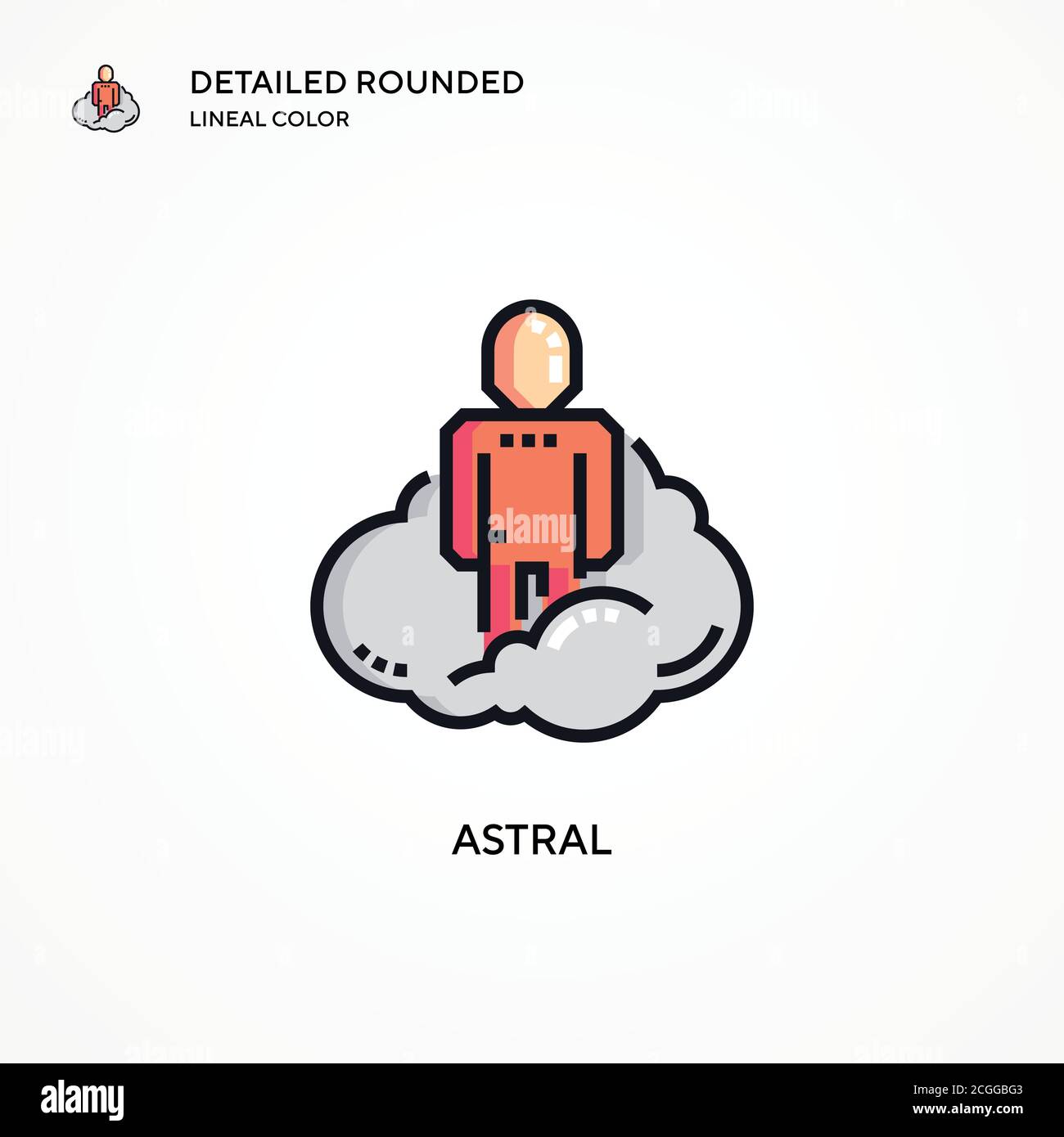 Astral vector icon. Modern vector illustration concepts. Easy to edit ...