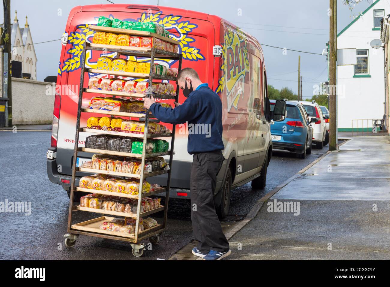 Bread delivery from 'Pat the Baker' bakery in rural Ireland, County ...