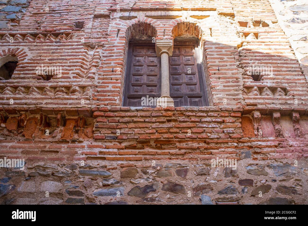Mudejar House, Caceres, Spain. Building from the 14th century ...