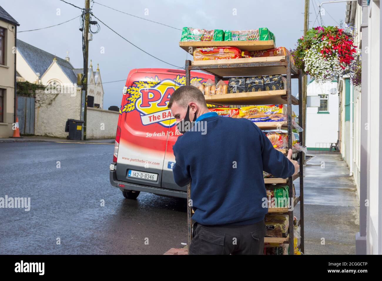 Bread delivery from 'Pat the Baker' bakery in rural Ireland, County ...
